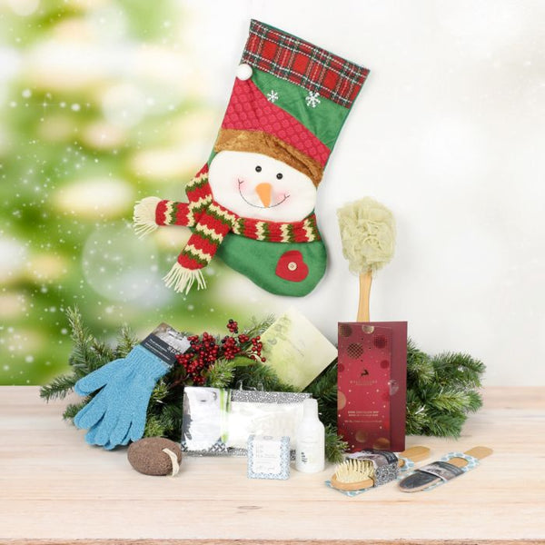 Spa Snowman Stocking Stuffer - Rhode Island Baskets - Rhode Island Delivery